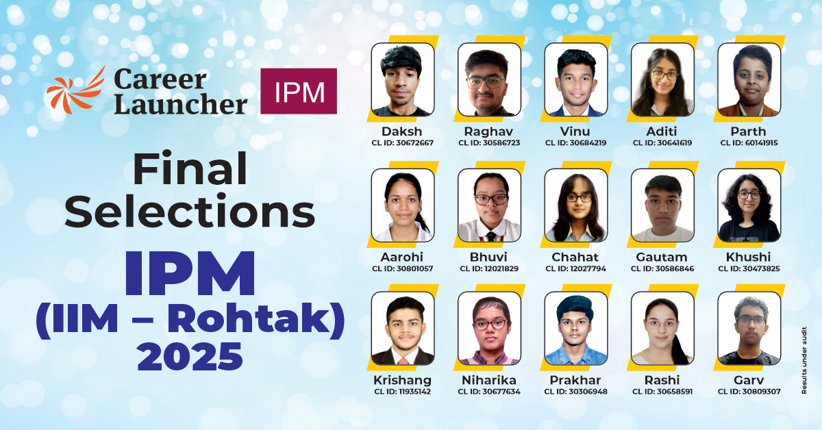 IIM Rohtak IPM 2025 Final Selections Declared